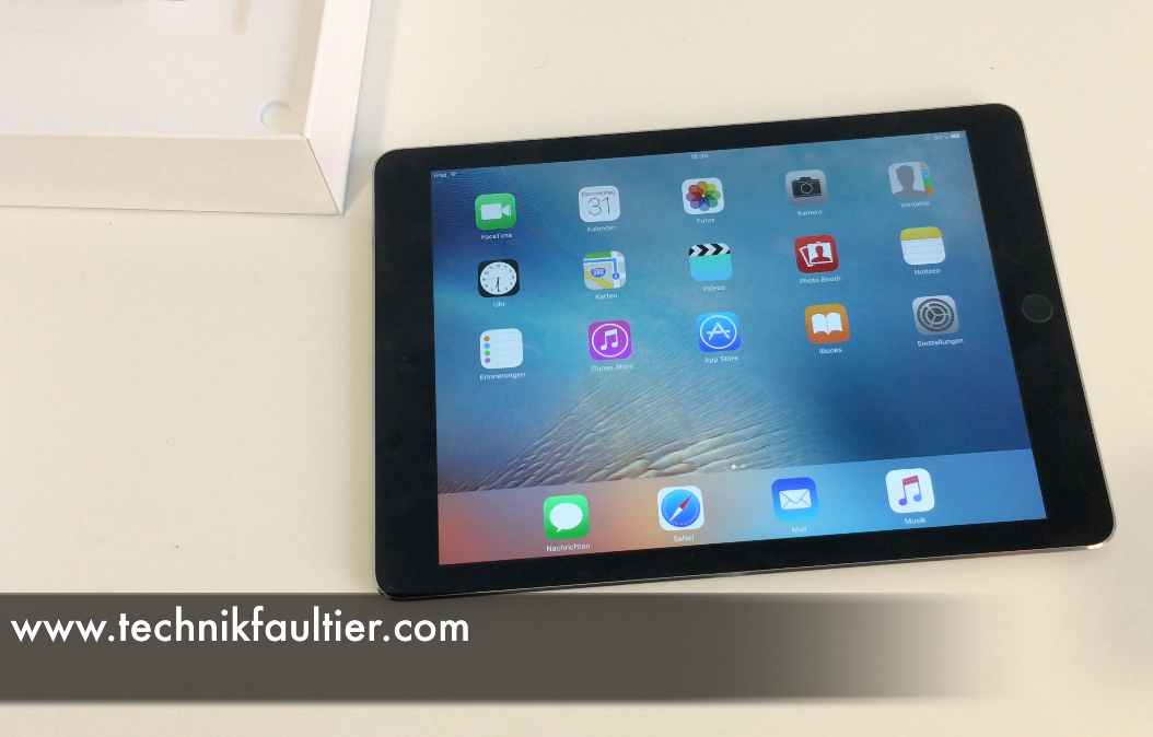 Apple Ipad Pro Einrichten Und Erster Eindruck Technikfaultier